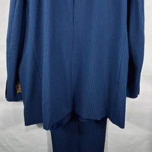 Falcone | Suits & Blazers | Falcone Mens Royal Blue Suit White ...